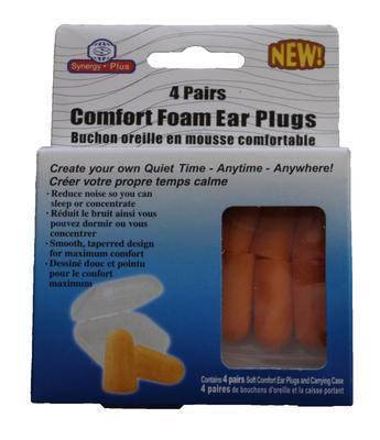 STY SYNERGY FOAM EAR PLUGS (24) – Classy Imports Inc